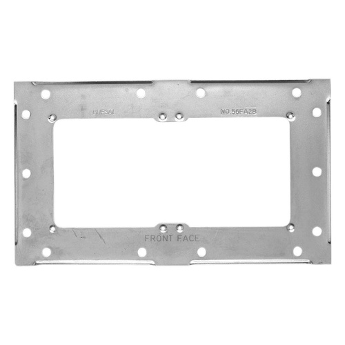 Clipsal 56 Series 2 Gang Flush Surround Metal Mounting Bracket | 56FA2B