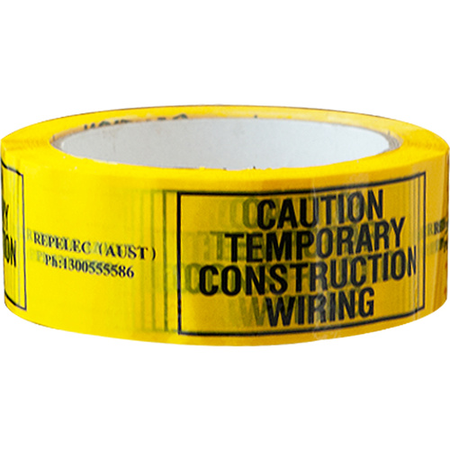 Construction Warning Tape | MJS Electrical Supplies