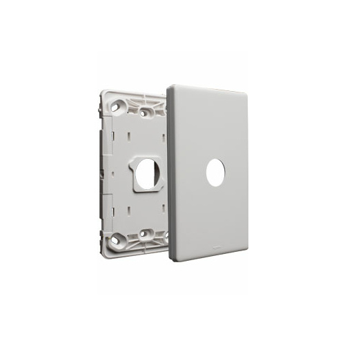 HPM Excel Life 1 Gang Grid and Plate | MJS Electrical Supplies