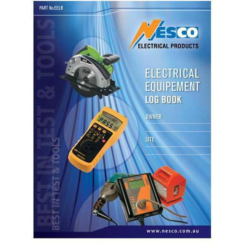 Electrical Equipment Testing Log Book | EELB