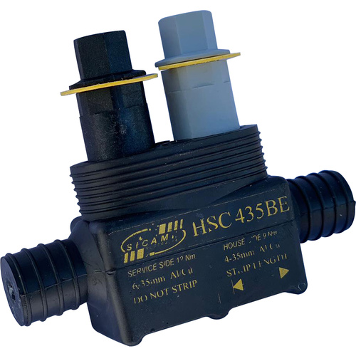 HSC435BE Single House Service Connector | HSC435BE