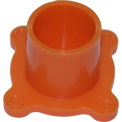 20mm Mini Locating Flange Orange | MJS Electrical Supplies