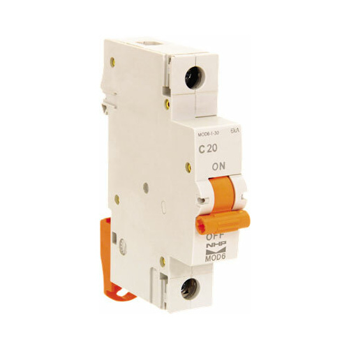 NHP 1 Pole Circuit Breaker 6kA MOD6 | MJS Electrical Supplies