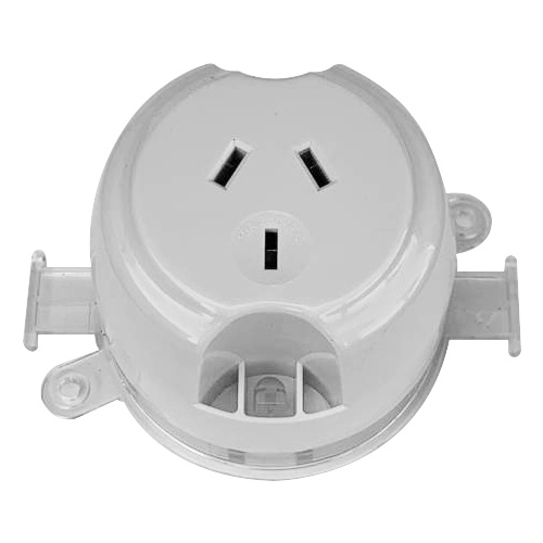 QCE Single Surface Socket | MJS Electrical Supplies