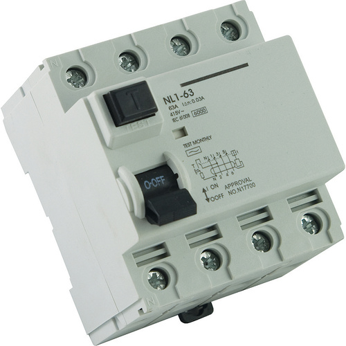 RCD - 4 Pole 63A | RCD4P63A